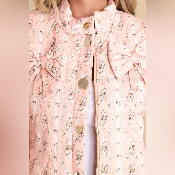 LoveShackFancy | Jackets & Coats | New Loveshackfancy Gianna Bow Jacket | Poshmark